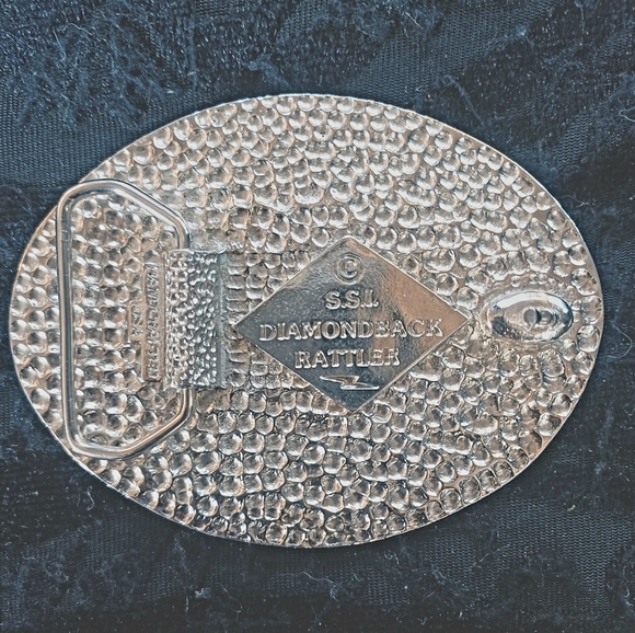 Ssi | Accessories | Vintage Ssi Diamonback Rattler Belt Buckle | Poshmark